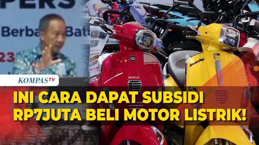 Subsidi Motor Listrik Rp 7 Juta Diperluas ke Setiap Pemegang KTP WNI ...