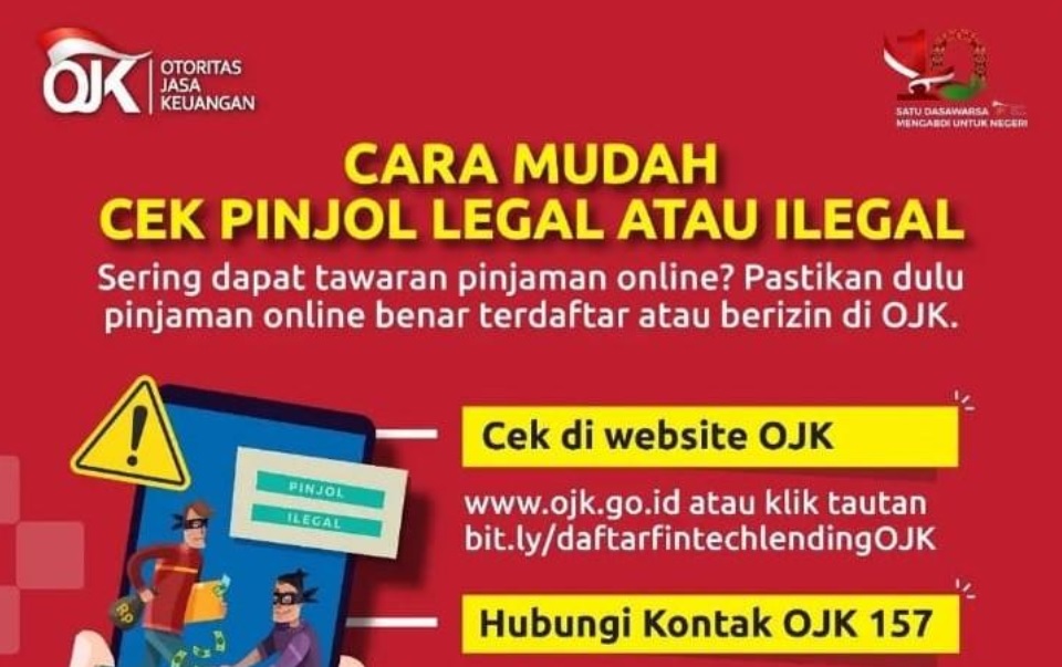 Pinjol Legal dan Ilegal, Begini Cara Mudah Membedakannya - Sketsa.co