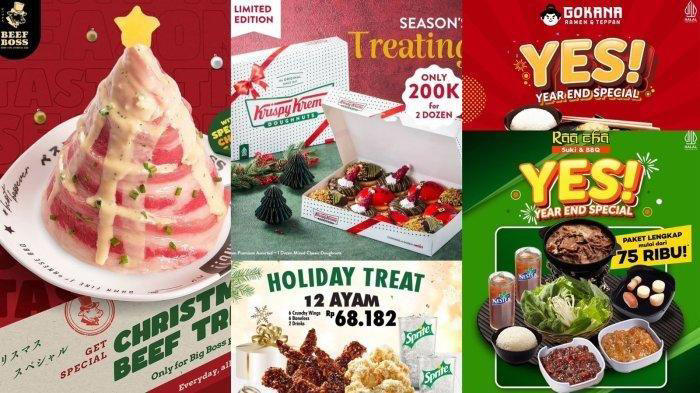Daftar Promo 11 Makanan Spesial Natal 2024 yang Sayang untuk Dilewatkan ...