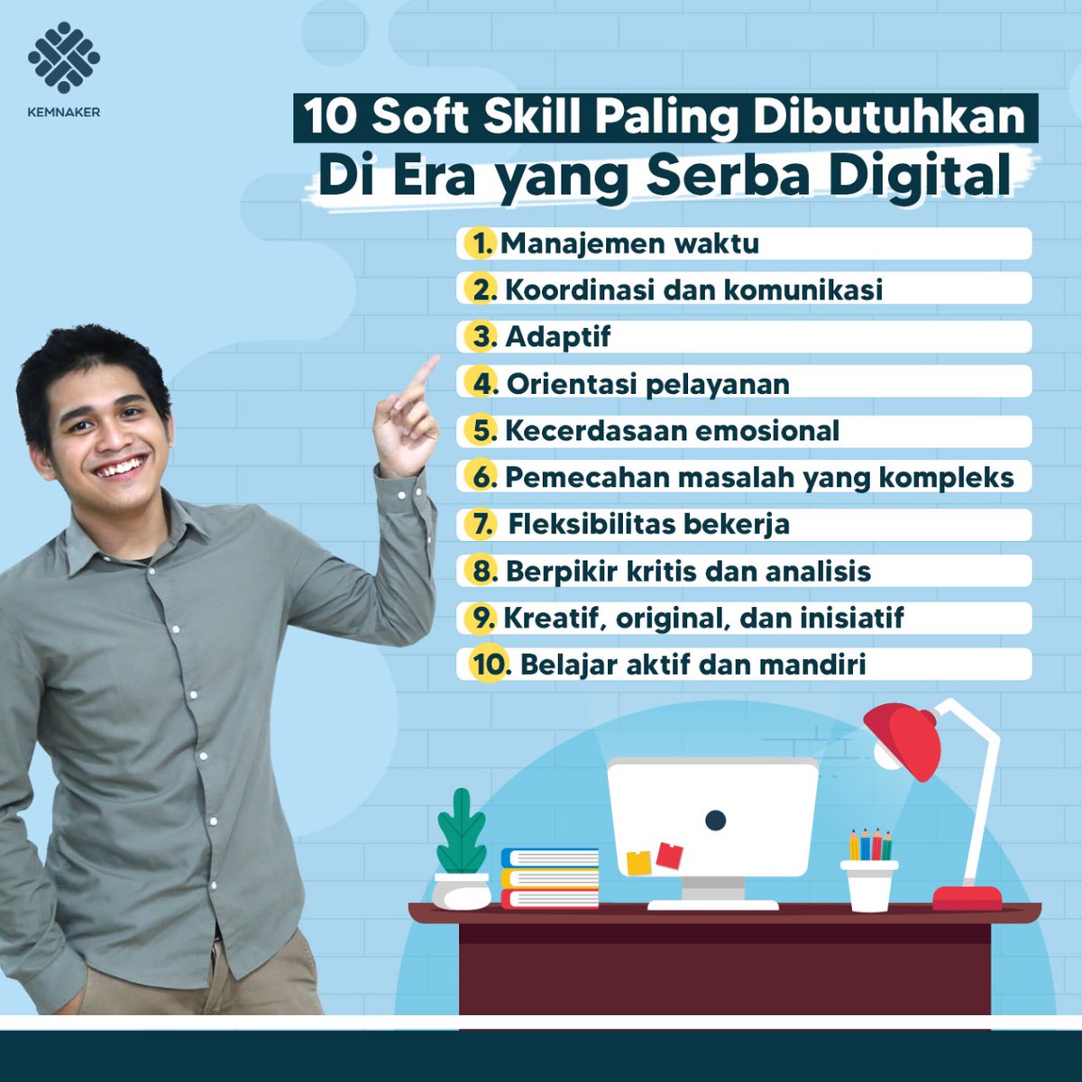 10 Kecakapan Dasar yang Dicari Perusahaan di Era Digital - Sketsa.co